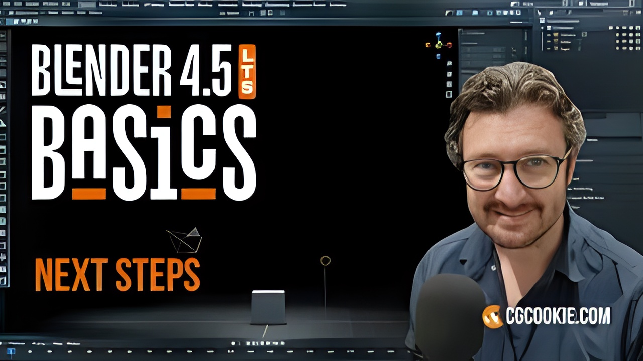 Next Steps in Blender - BLENDER 4.5 BASICS - Origin CG - Blender ...