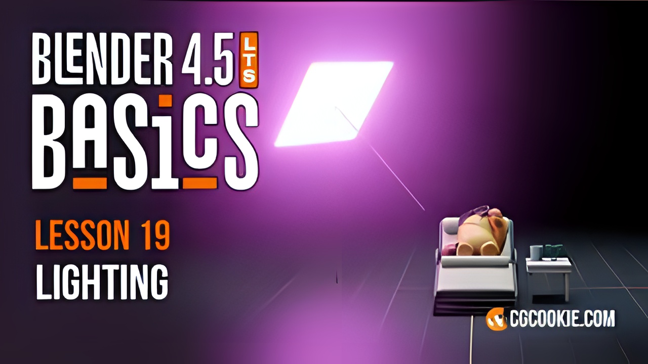 Lighting in Blender - BLENDER 4.5 BASICS - Origin CG - Blender ...